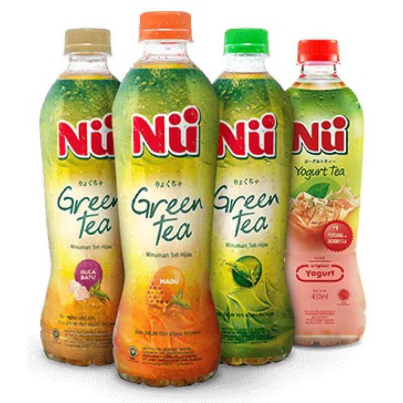 Jual Nu Green Tea 450ml & Nu milk tea | Shopee Indonesia