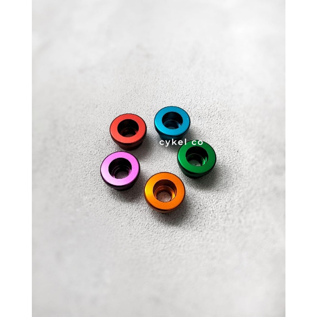 Jual Top cap stem quill stem sepeda 22.2mm color block | Shopee Indonesia