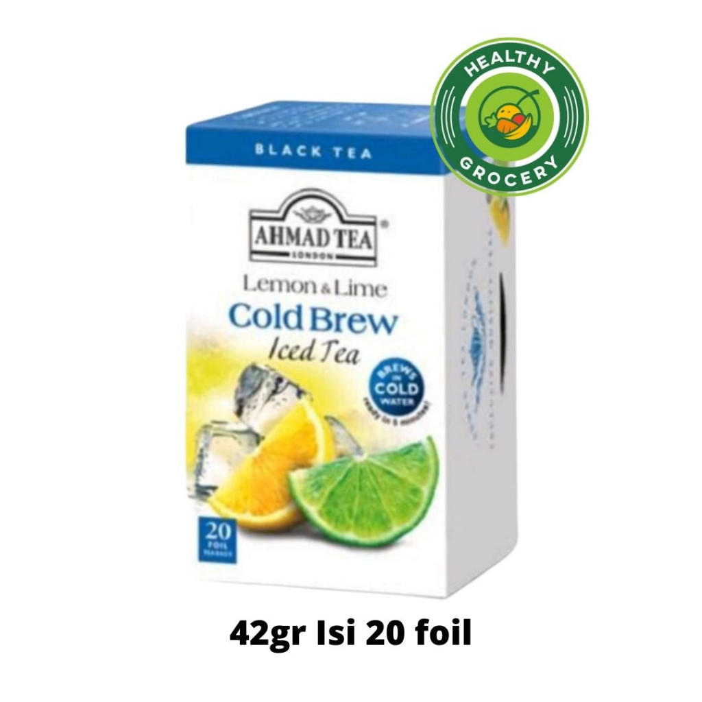 Jual Ahmad Tea 20 Foil Black Classic / Cold Brew / Herbal / Ahmad Tea ...