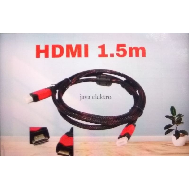 Jual Kabel HD Cocok untuk Computer dan stb tv 1.5m | Shopee Indonesia