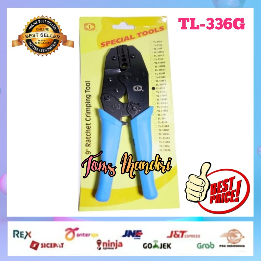 Jual Tang Crimping Coaxial TL-336G Crimping RG58, RG59, RG62, dan RG174 | Shopee Indonesia
