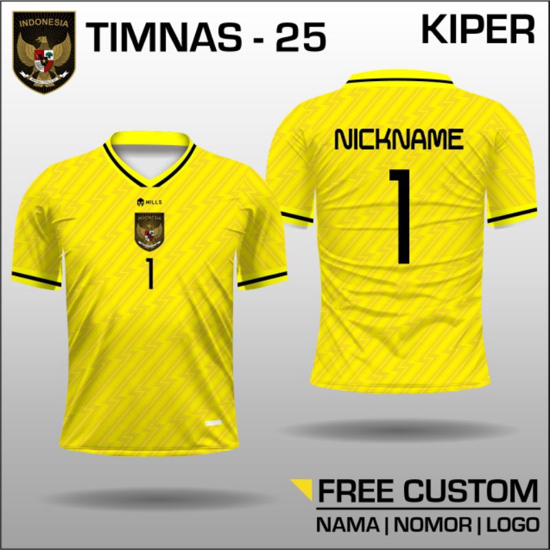 Jual Jersey Timnas kiper Indonesia baju kaos kiper | Shopee Indonesia