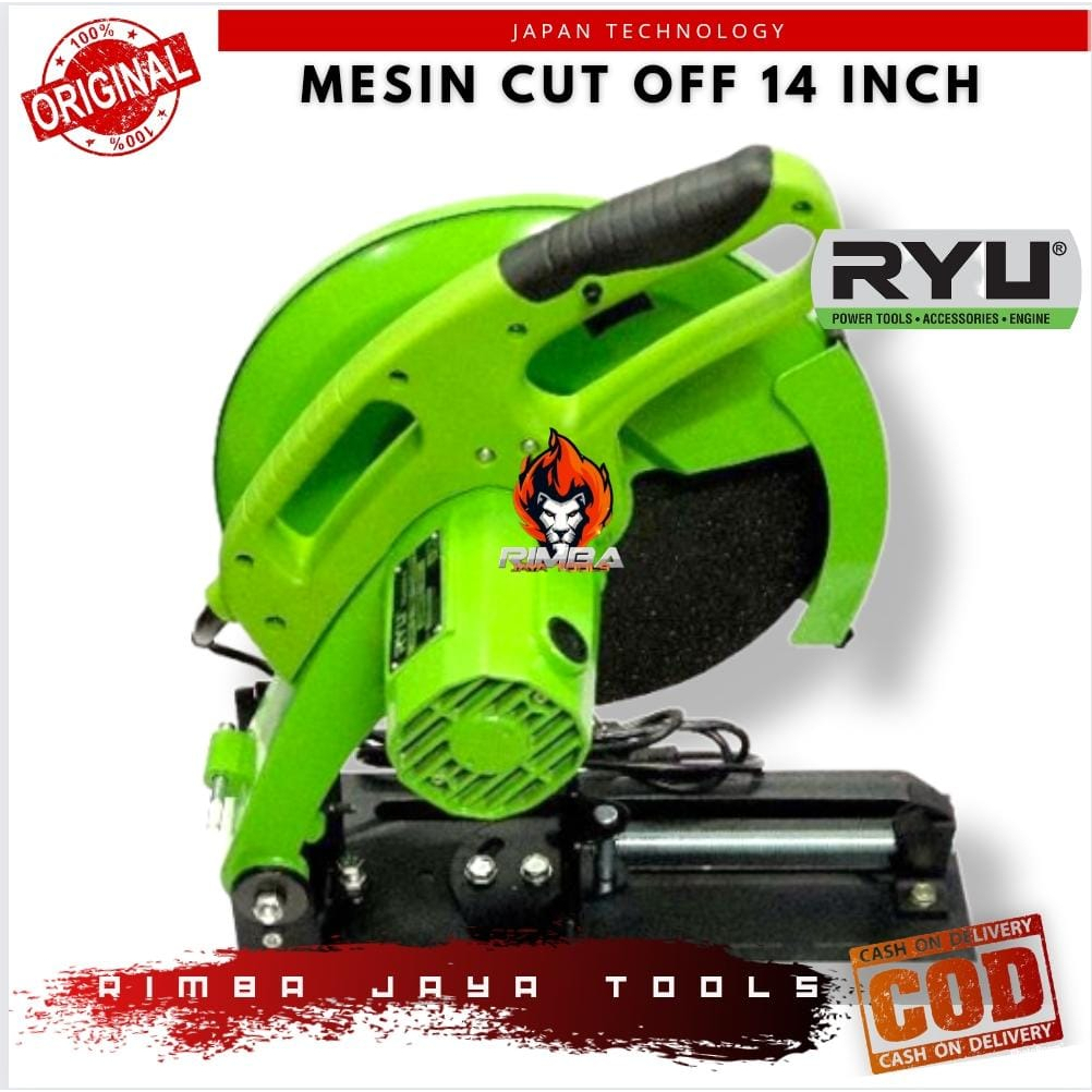 Jual RYU CUT OFF SAW 14" RCO 355-1 | Shopee Indonesia