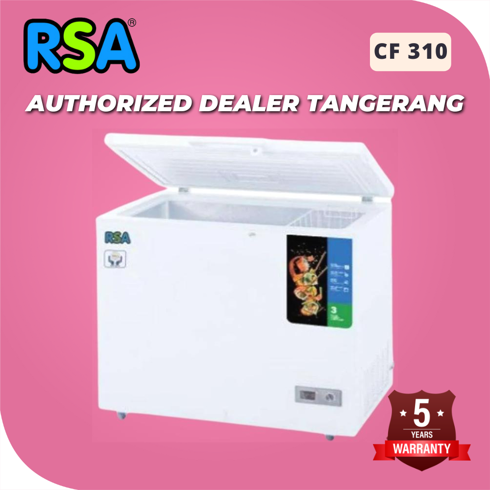 Jual Chest Freezer RSA CF 310 Freezer Box 300 Liter Original | Shopee ...