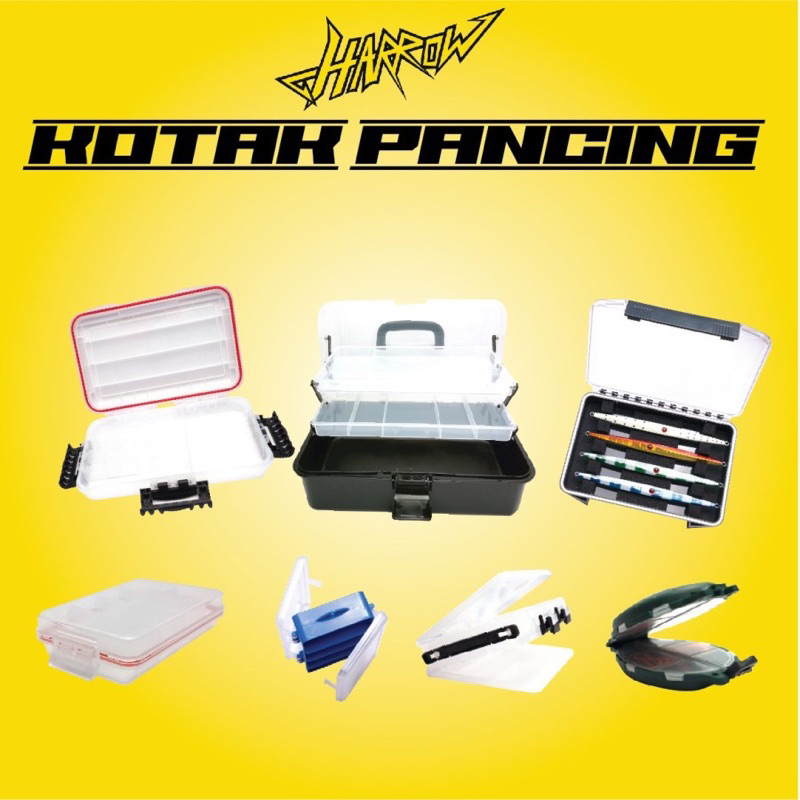 Jual Box Lure Harrow / Kotak Umpan Pancing | Shopee Indonesia