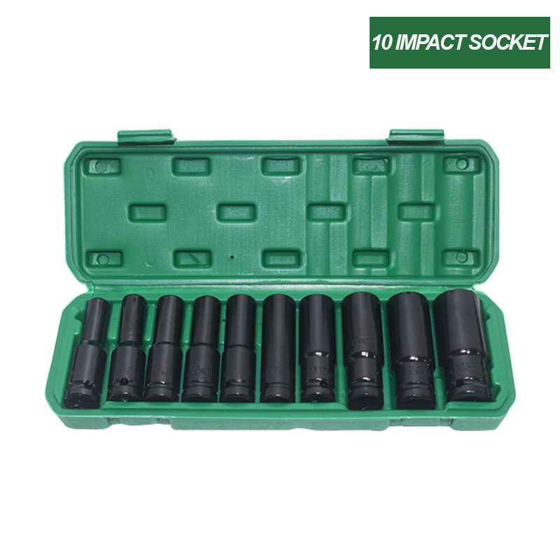 Jual EELIC DIS-8S24MM Drive Deep Impact Socket Set isi 10 Pcs 1/2 Inch ...