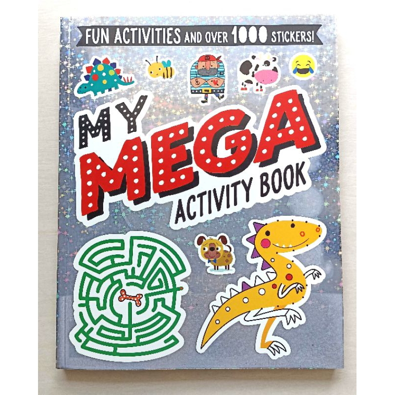 Jual Make Believe - My Mega Activity Book with over 1000 stickers (Big ...