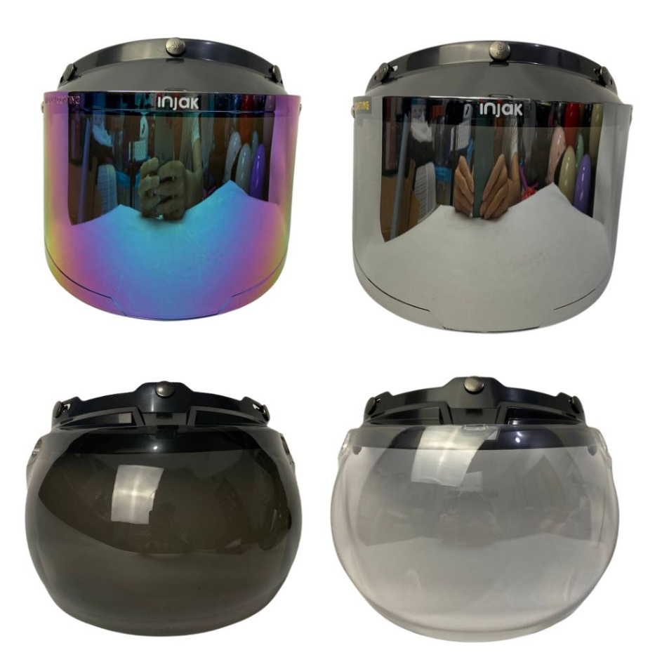 Jual Kaca Helm Visor Bogo Retro Classic SNI Model Cembung/Flat #6 ...