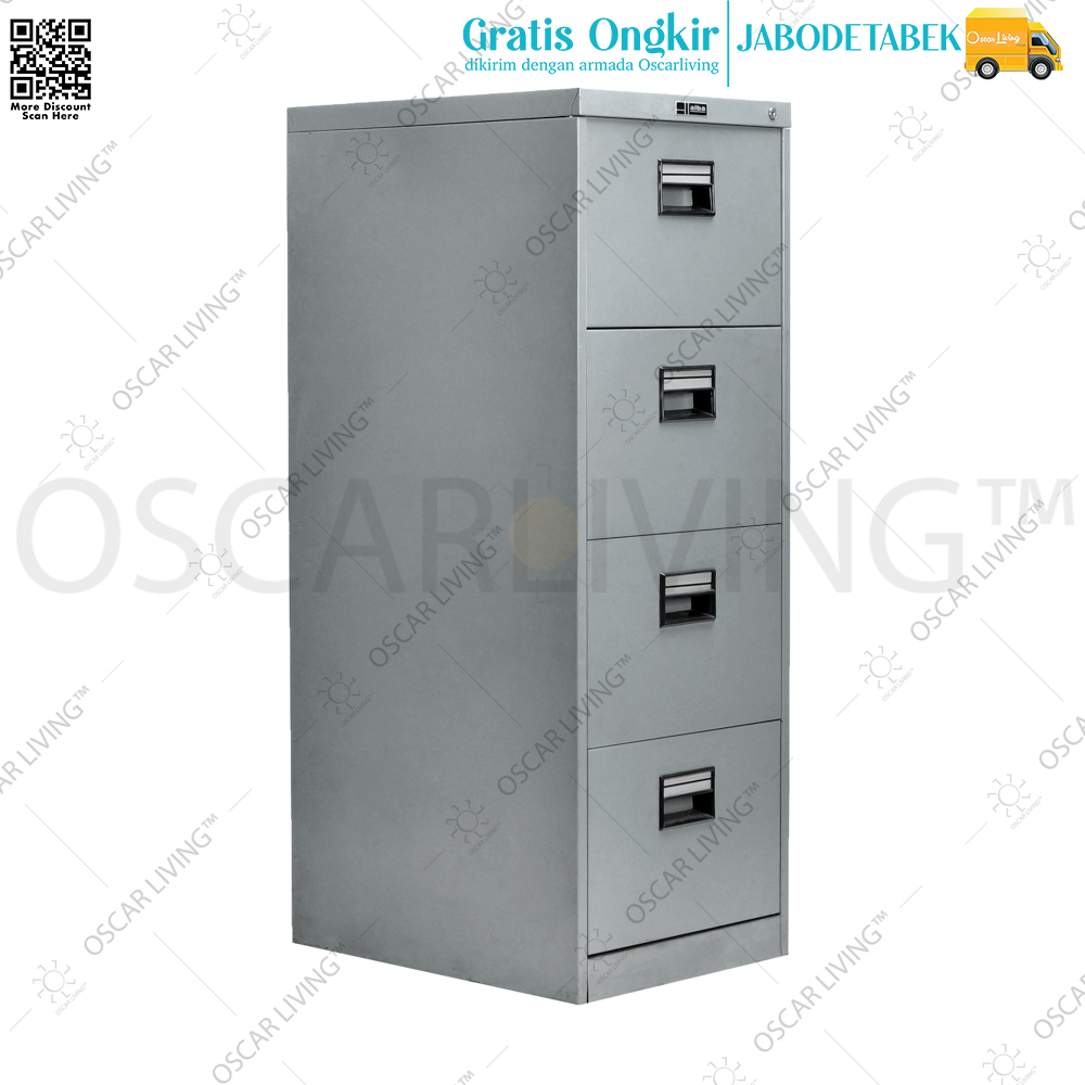 Jual Lemari Arsip Besi ALBA FC 114 GREY / Rak Susun Kantor / Lemari ...