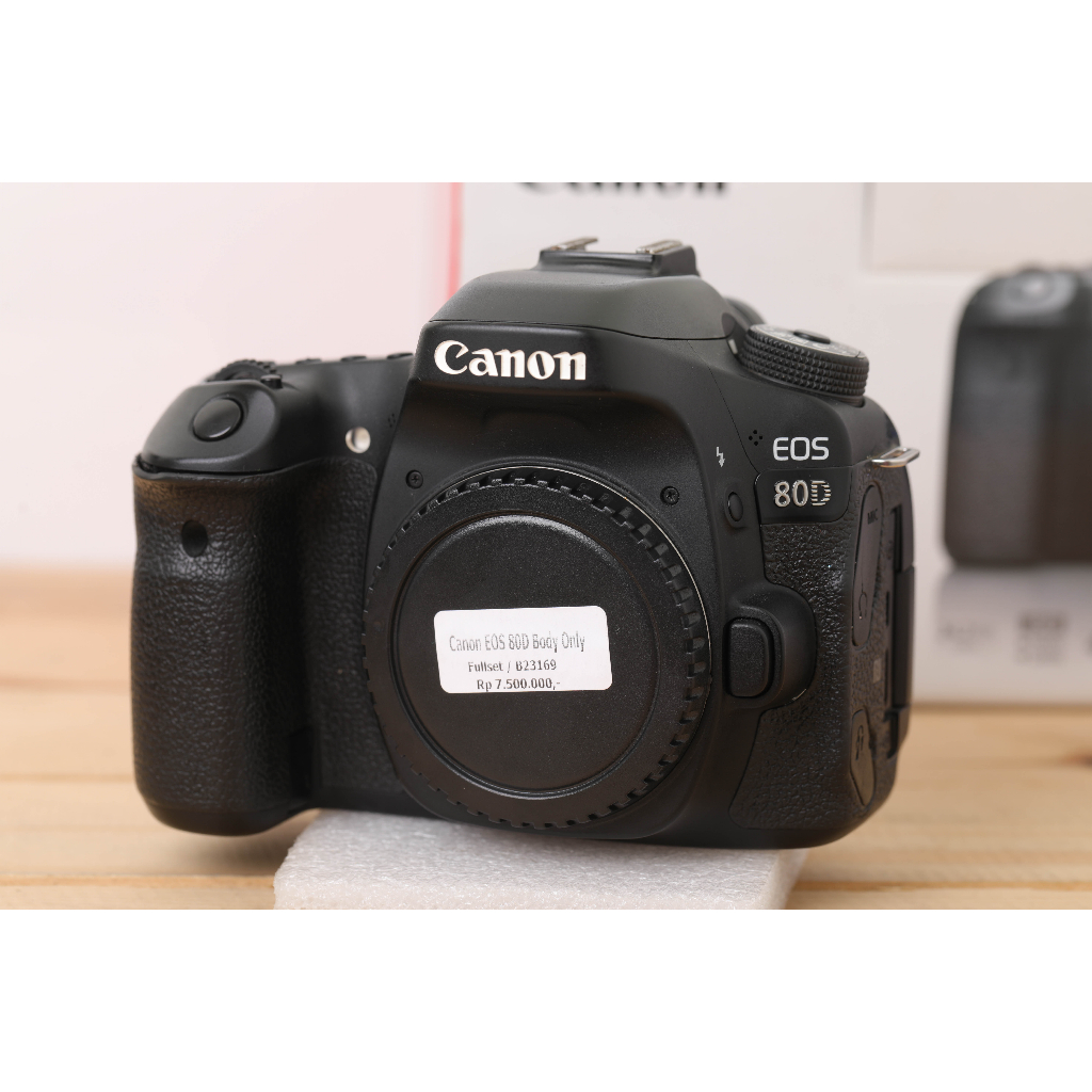 Jual Canon EOS 80D Body only | Shopee Indonesia