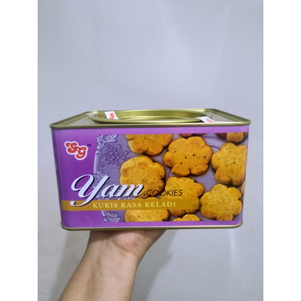 Jual ROTI KELADI YAM COOKIES ORI MLY 700g | Shopee Indonesia