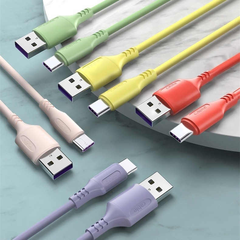 Jual KABEL DATA MACARON TYPEC - MICRO USB/ KABEL DATA MACARAON FAST ...