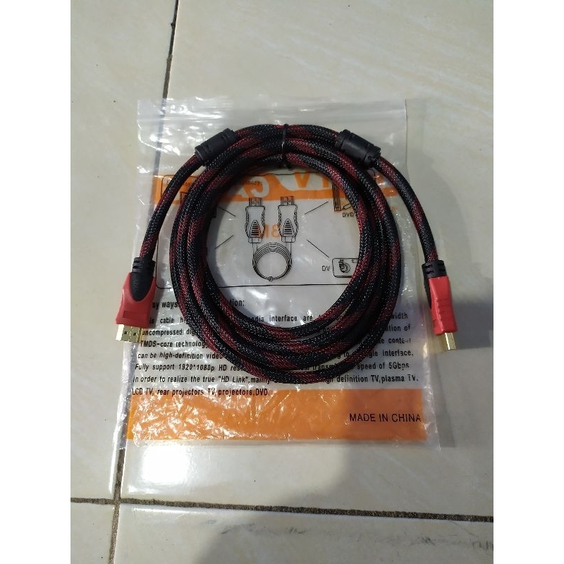 Jual kabel set top box 3M/ 1,5M kabel hdmi tv to hdmi 3 meter/ 1,5 ...