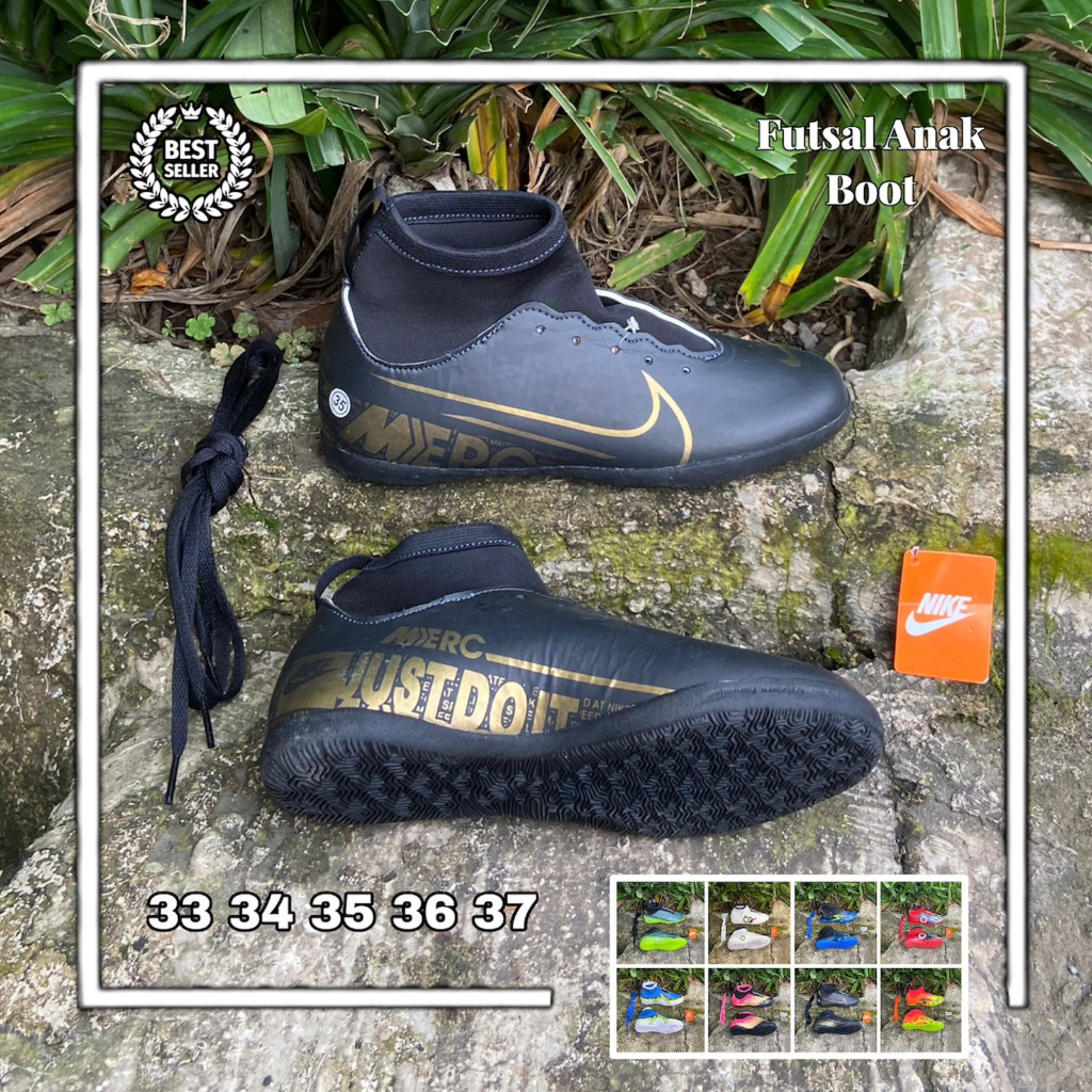 Jual Sepatu Futsal Anak Pakai Boots Just Do It Terbaru | Shopee Indonesia