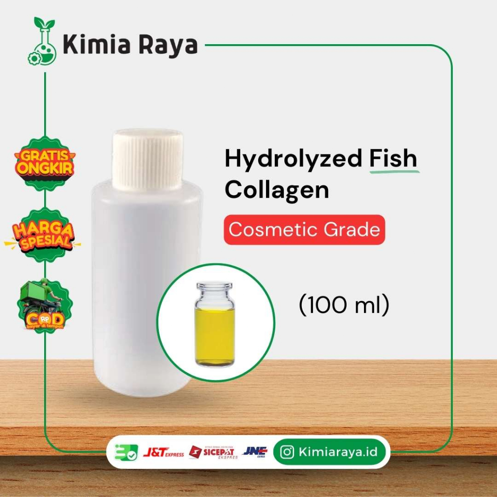 Jual Hydrolyzed Fish Collagen Cosmetic Grade (100ml) | Shopee Indonesia