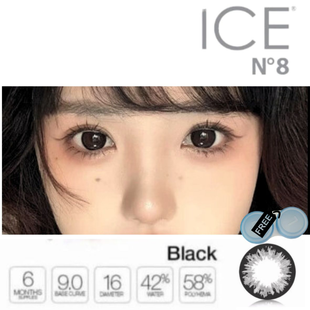 Jual ICE N8 Softlens - Black | Shopee Indonesia