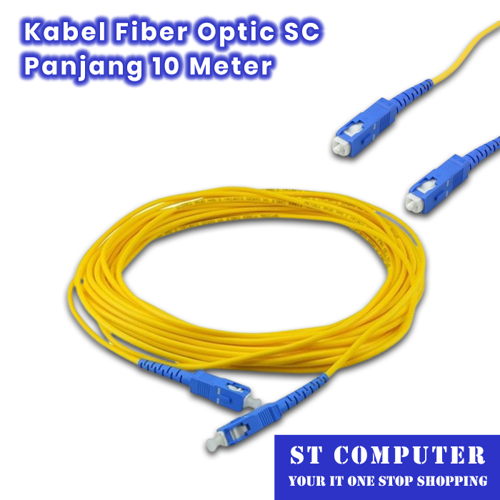 Jual Kabel Fiber Optic SC 10 Meter | Shopee Indonesia