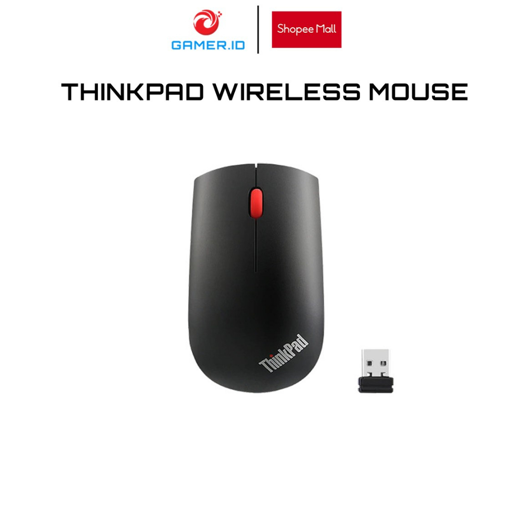 Jual THINKPAD WIRELESS MOUSE - BLACK | Shopee Indonesia