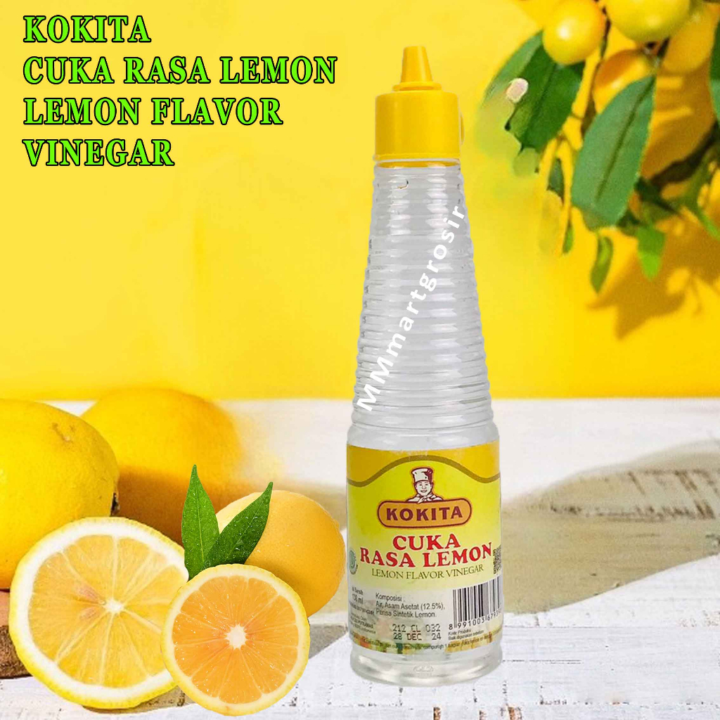 Jual Kokita/ Cuka Rasa Lemon/ Lemon Flavor Vinegar/ 130ml | Shopee ...