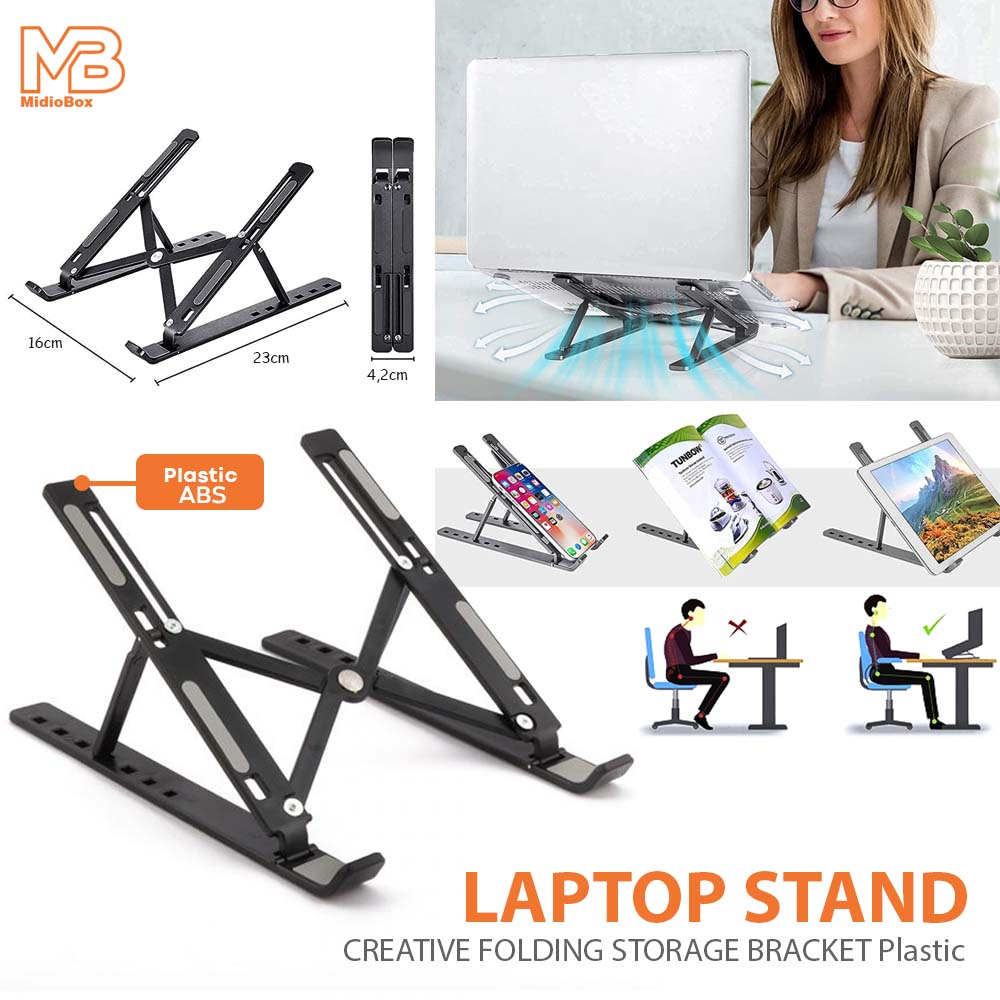 Jual Laptop Stand Tablet Stand Holder Dudukan Laptop Meja Laptop ...