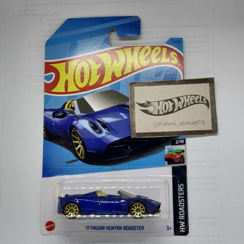 Jual Hot Wheels 17 Pagani Huayra Roadster Lot A 2023 Shopee Indonesia