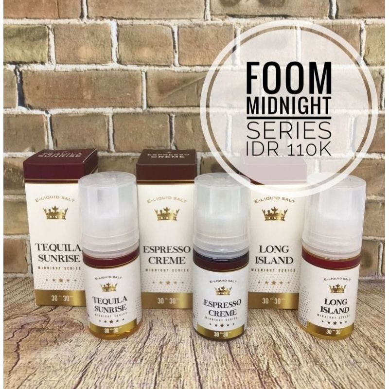 Jual Foom Midnight Series 30ml 30mg by Foom RV Distribution | Shopee ...