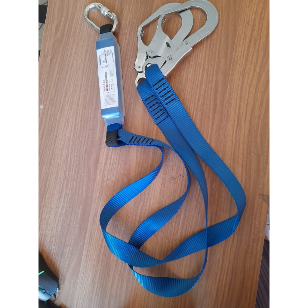 Jual Double Lanyard Webbing Hook Besar Absorber Lanyar Haidar Lanyard ...