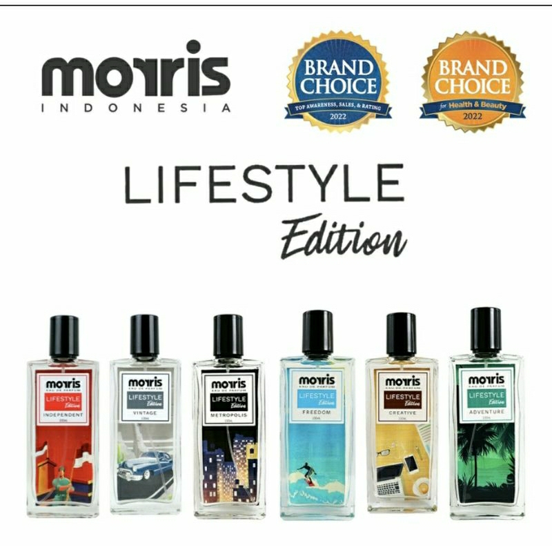 Jual Morris Eau De Parfum Lifestyle Edition 100ml Series | EDP | Parfum ...