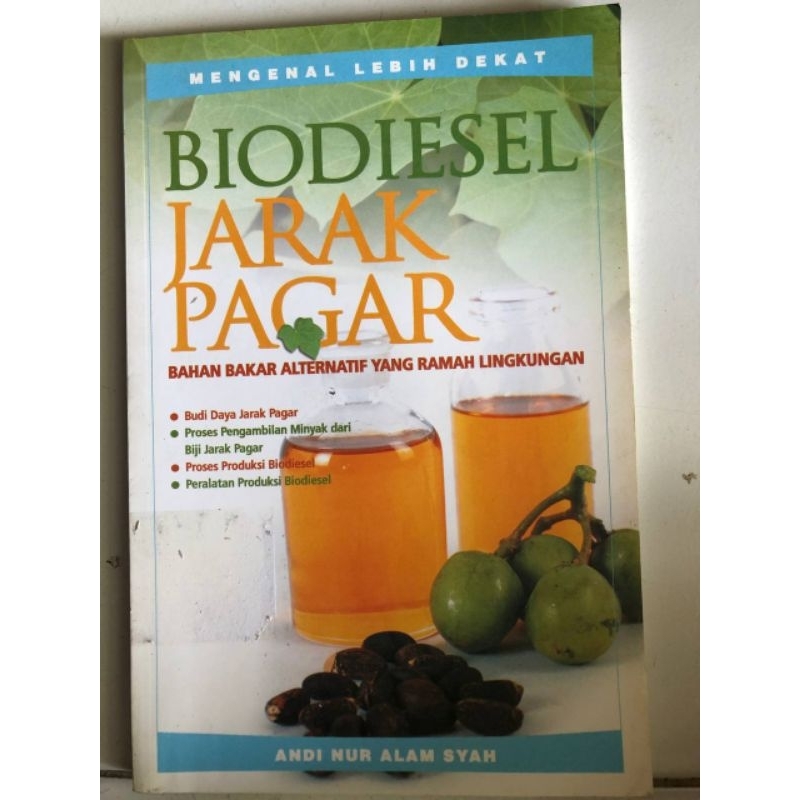 Jual Mengenal Lebih Dekat Biodiesel Jarak Pagar Bahan Bakar