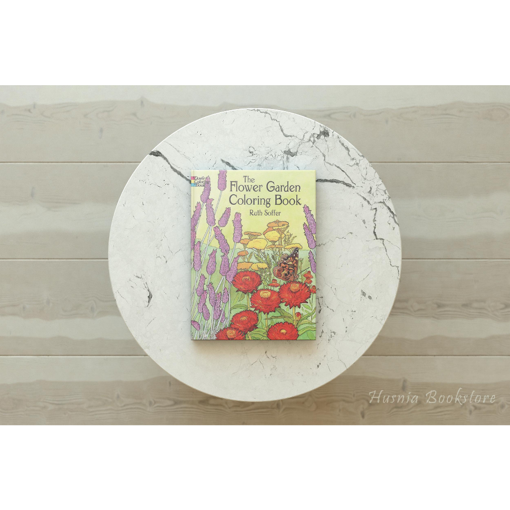 Jual Buku The Flower Garden Coloring Book | Shopee Indonesia