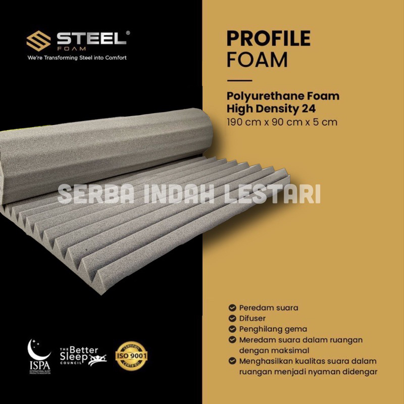 Jual BUSA PEREDAM SUARA SQUARE SENG TEBAL 5CM UKURAN 90CMX190CM ...