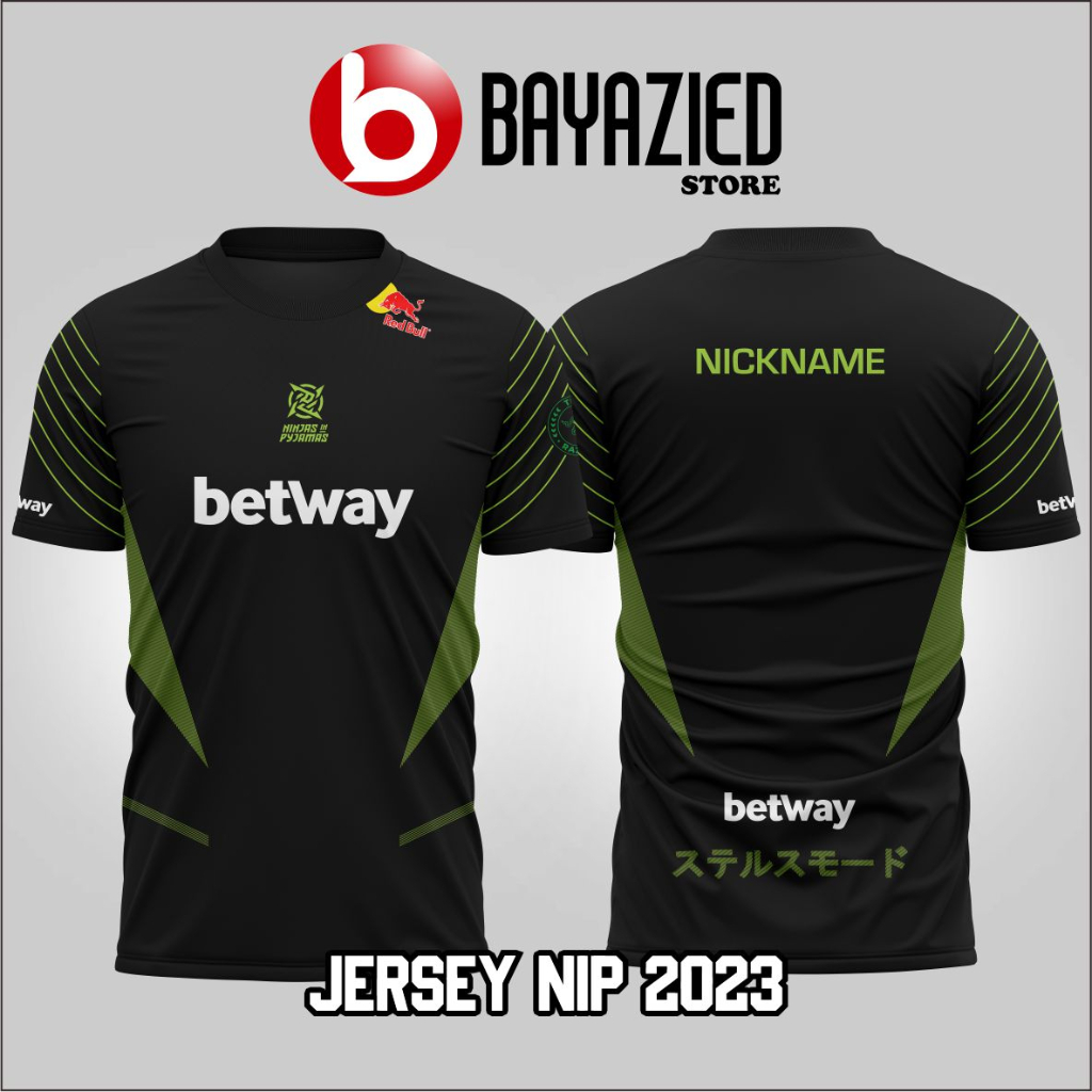 Jual JERSEY NIP NINJAS IN PYJAMAS GAME CSGO 2023 | Shopee Indonesia