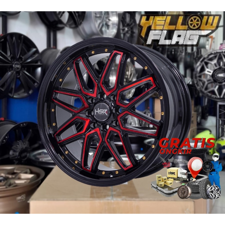 Jual velg mobil racing ring 17 HSR BOTORU velg murah r17 avanza,xenia ...