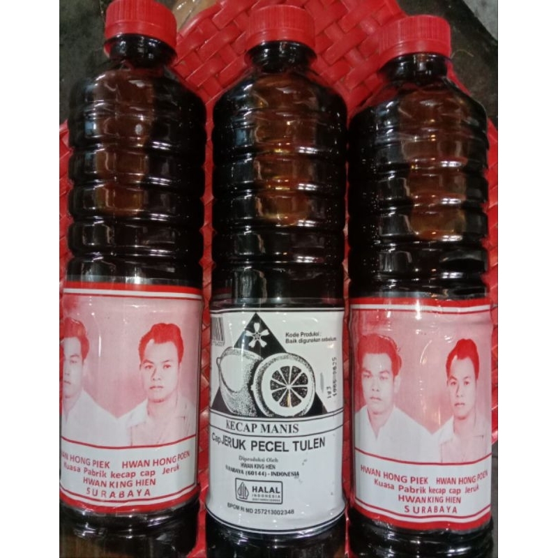 Jual KECAP ASIN MANIS CAP JERUK TULEN 600ML | Shopee Indonesia