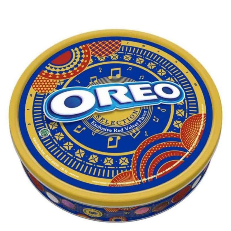Jual OREO KALENG selection biscuit Assorted Kaleng 276g | Shopee Indonesia