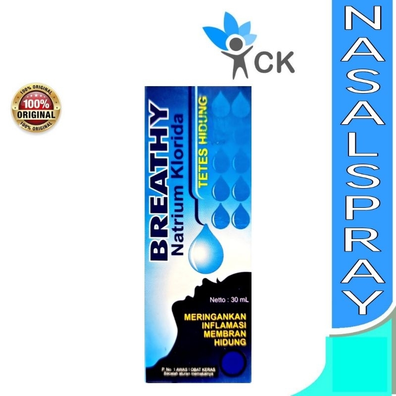 Jual BREATHY NASAL DROP 30 ML pelega pernapasan bayi | Shopee Indonesia