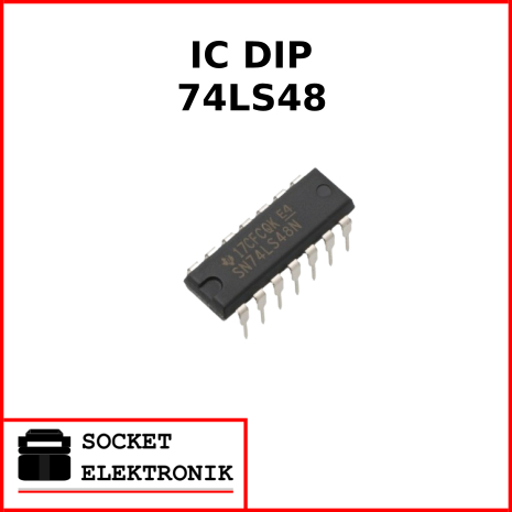 Jual IC 74LS48 BCD to 7-segment Decoder Driver | Shopee Indonesia