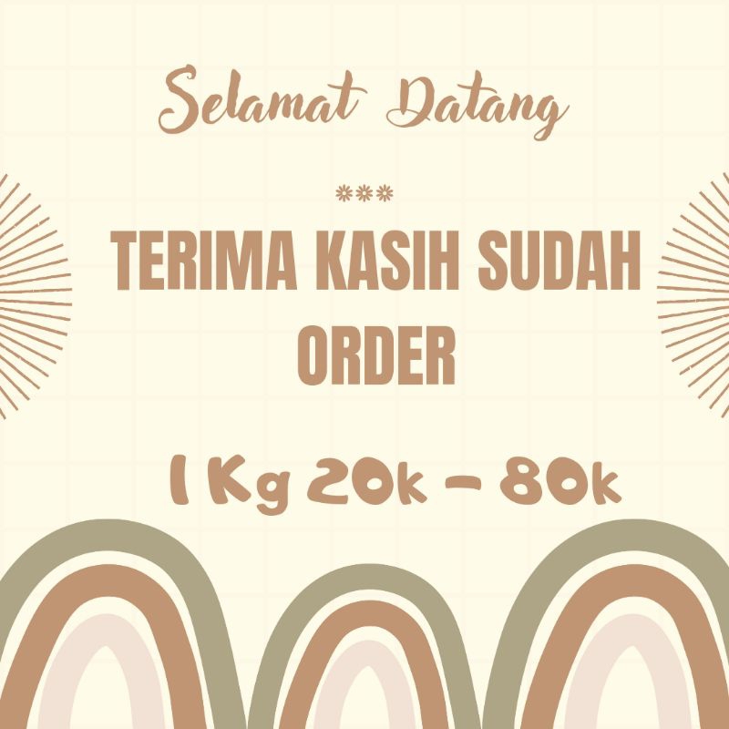 Jual 1 kg harga 20k - 80k + ADMIN | Shopee Indonesia