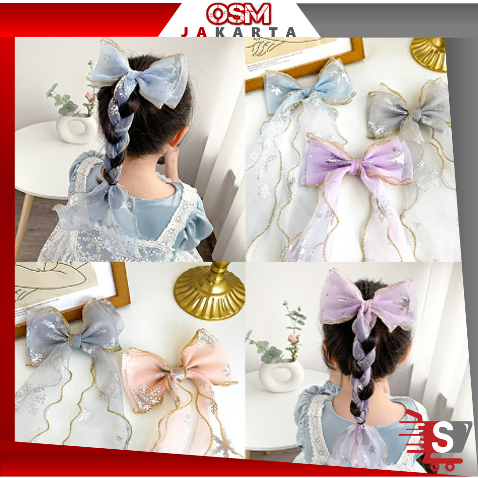 Jual OSM JKT F5761 Jepit Rambut Korea Pita Untuk Wanita / Ikat Rambut ...