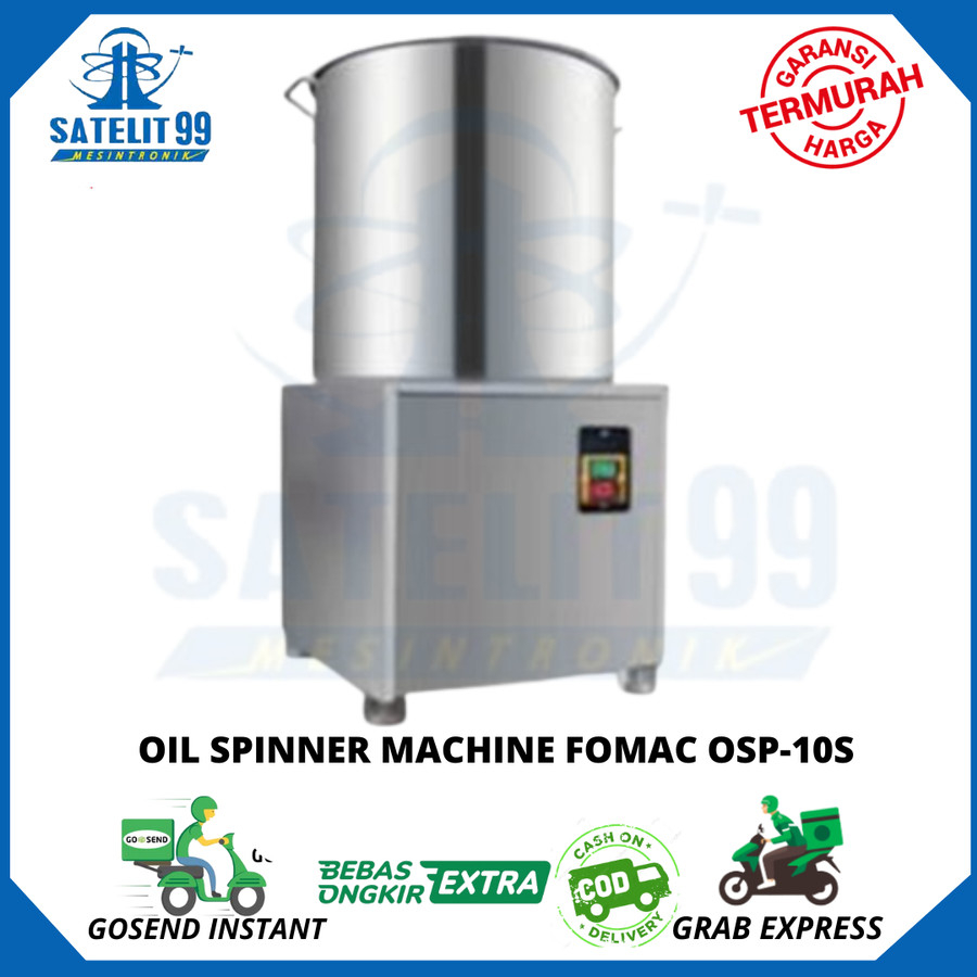 Jual MESIN PENIRIS MINYAK / OIL SPINNER MACHINE FOMAC OSP-10S | Shopee ...