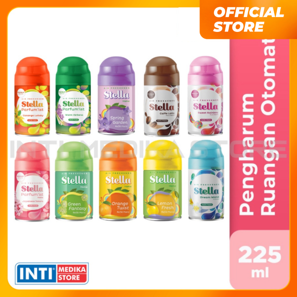 Jual STELLA MATIC - Refill Stella Matic 225ml | Pengharum Ruangan ...