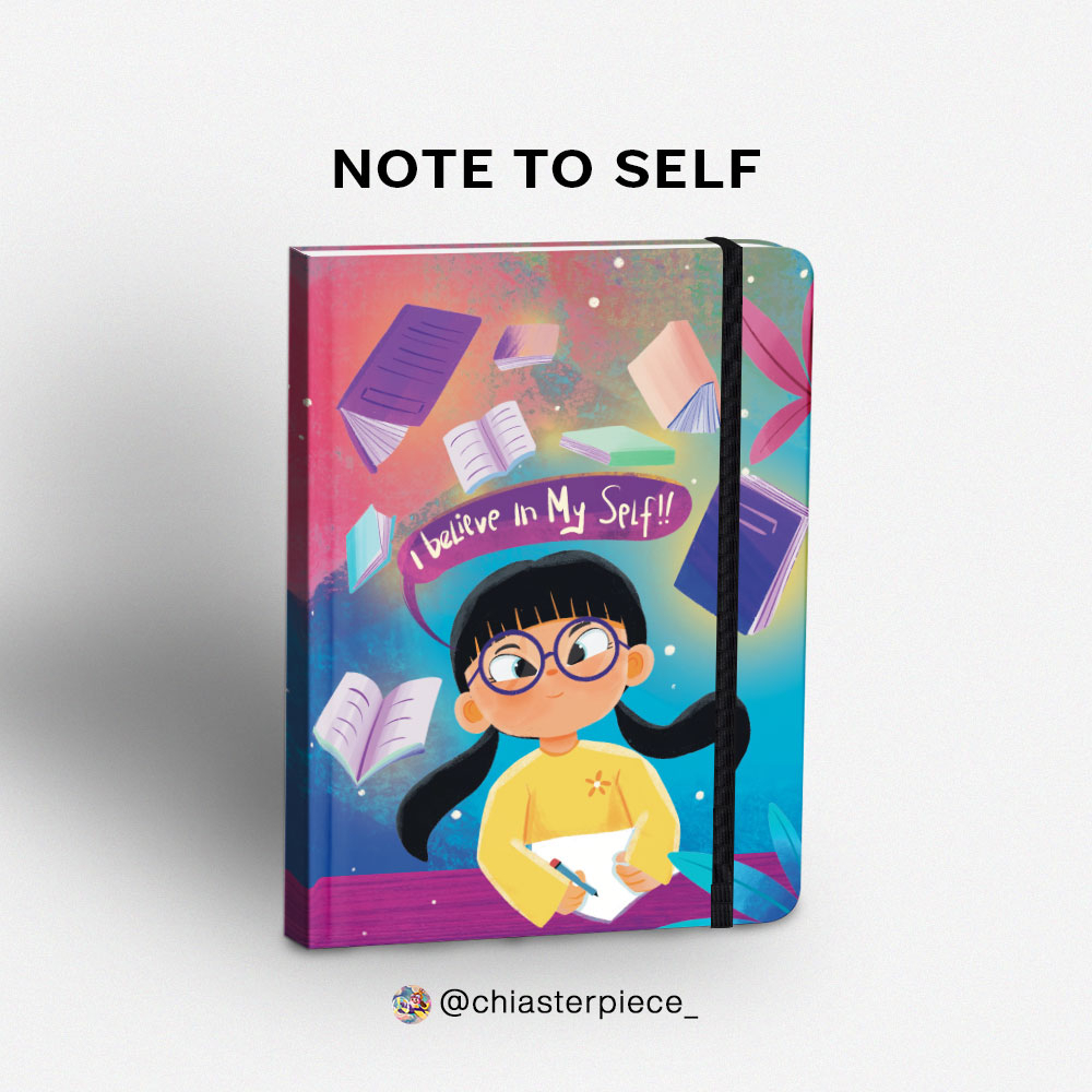 Jual Life Plan Journal - Dotted Notebook "Note To Self "x ...