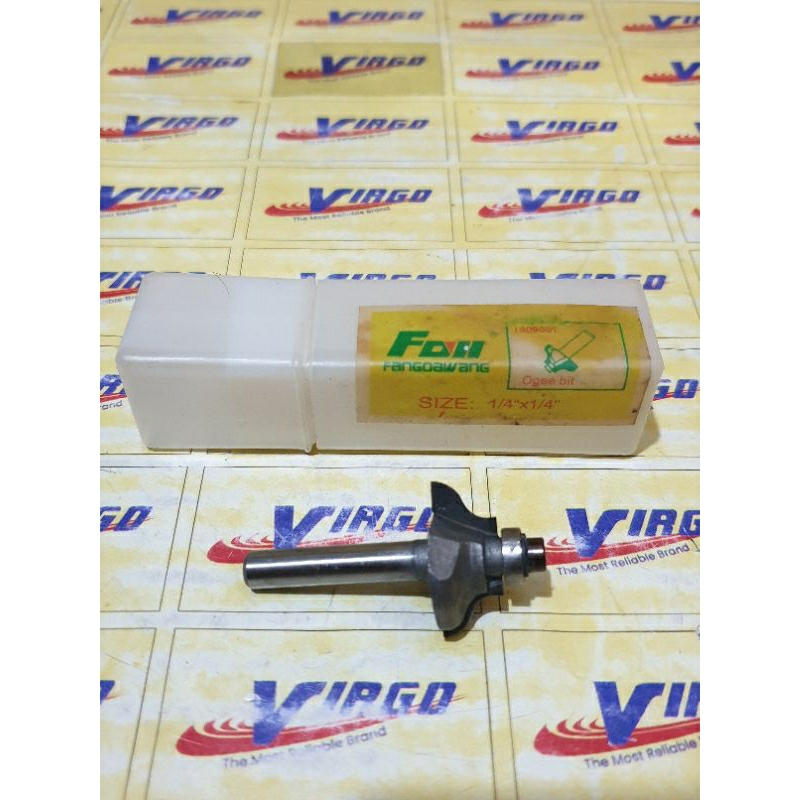 Jual 6mm MATA PROFIL ROUTER ROTER TRIMMER KAYU OGEE BIT 1/4" x 6MM 6 MM ...