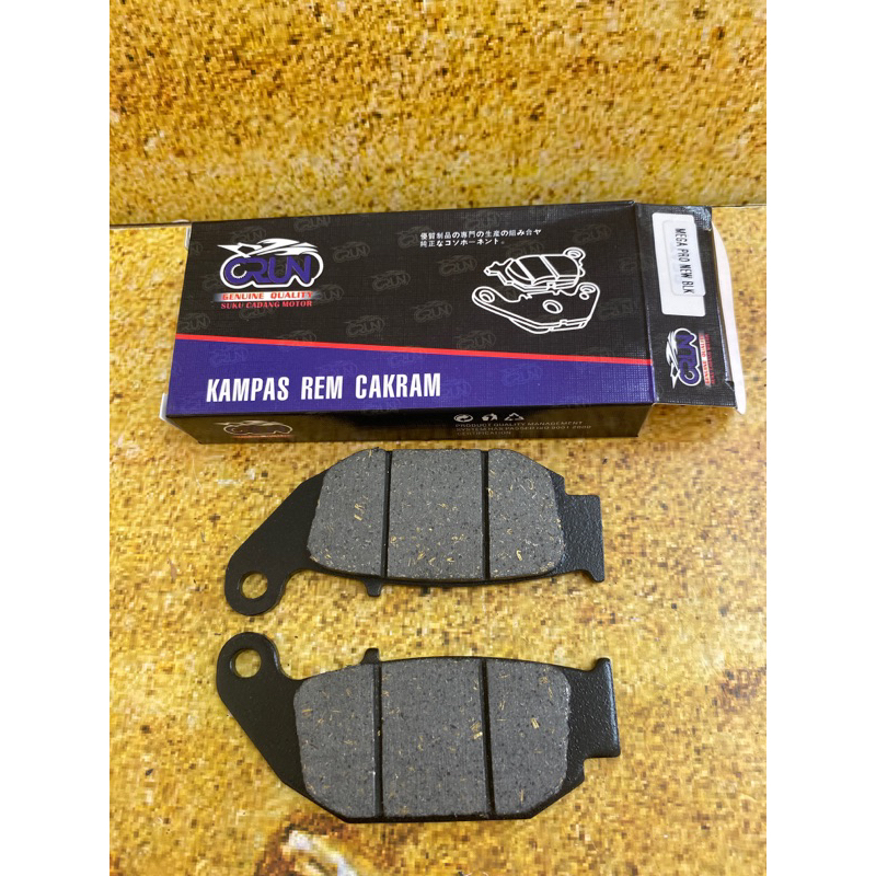 Jual (CRUN) Dispad Cakram Belakang Mega Pro New (Kotak) / Kampas Rem ...
