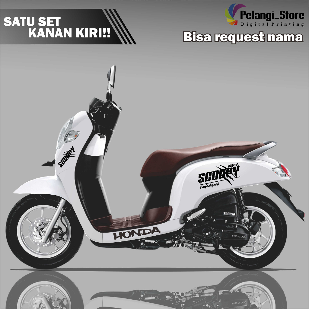 Jual STIKER CUTTING SCOOPY ABSRAK CAKAR STICKER CUTTING SCOOPY NEW ...