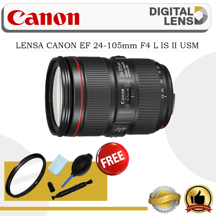 Jual LENSA CANON EF 24-105mm F/4L IS II USM | Shopee Indonesia