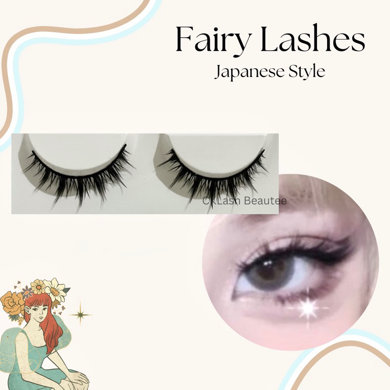 Jual FAIRY LASHES - DOUYIN MAKEUP - Natural Japan Eyelash Fairy ...