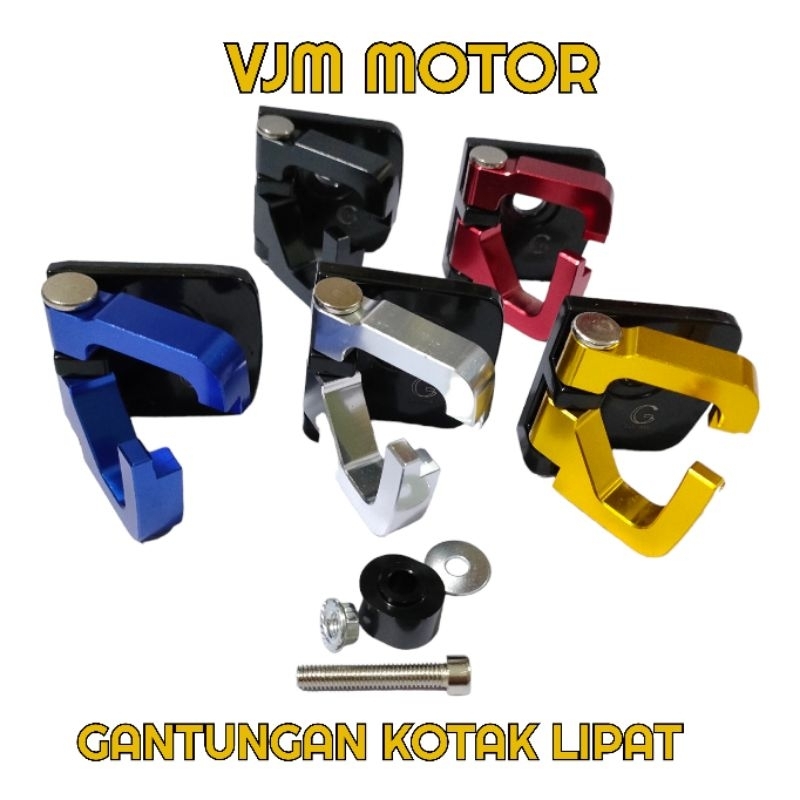Jual Gantungan barang motor Lipat Full CNC Universal motor GOZIMA ...