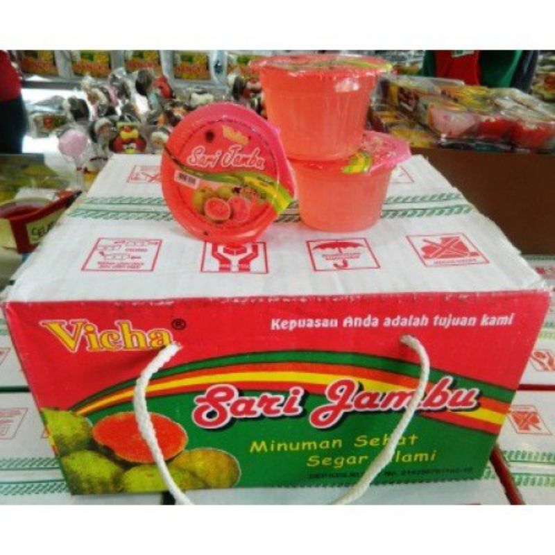 Jual VICHA Minuman Sari Jambu Khas Kota Batu/Malang | Shopee Indonesia