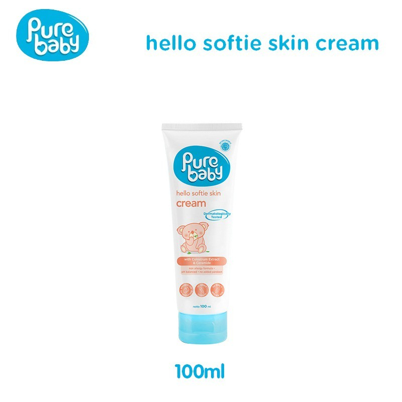 Jual Pure Baby Hello Softie Skin Cream 100 ml | Shopee Indonesia